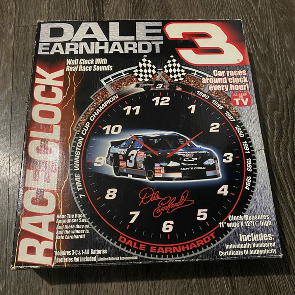 Other | Dale Earnhardt Racing Wall Clock | Poshmark